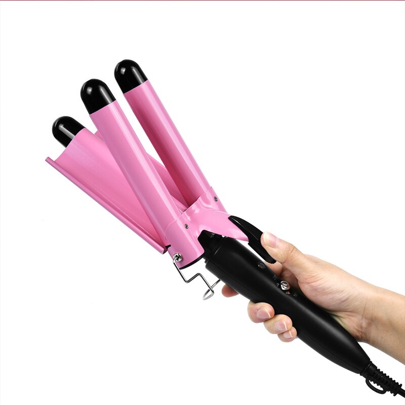 Hair Curling Iron 25mm Ceramic Triple Barrel Hair ... – Grandado
