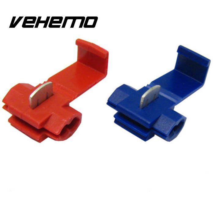 Vehemo OEM 50Pcs Red Blue Snap On Connector Wire S... – Vicedeal