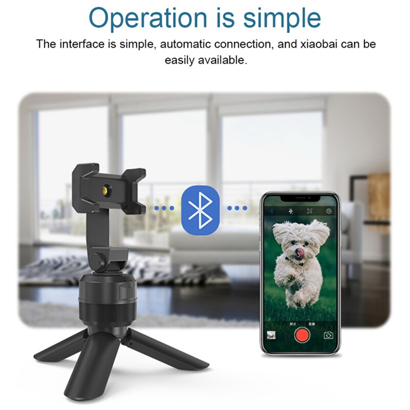 Portable 360 Degree Rotation Smart Face Tracking O... – Grandado