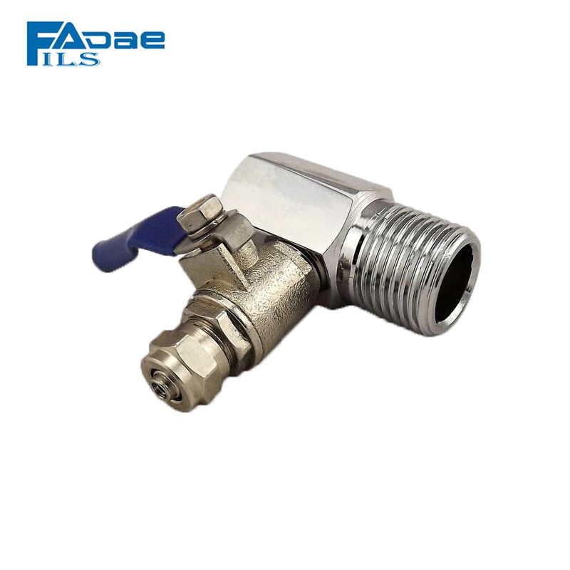1/2" to 3/8" RO Feed Water Adapter Ball Valve Fauc... – Grandado