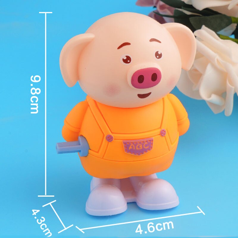 Clockwork spring Dancing pig piggy toy cartoon ani... – Vicedeal