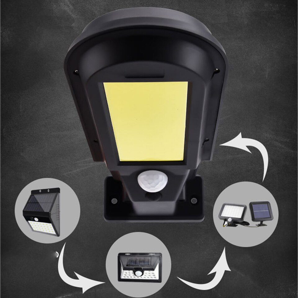 Solar Street Light Long Battery Life Motion Sensor... – Grandado