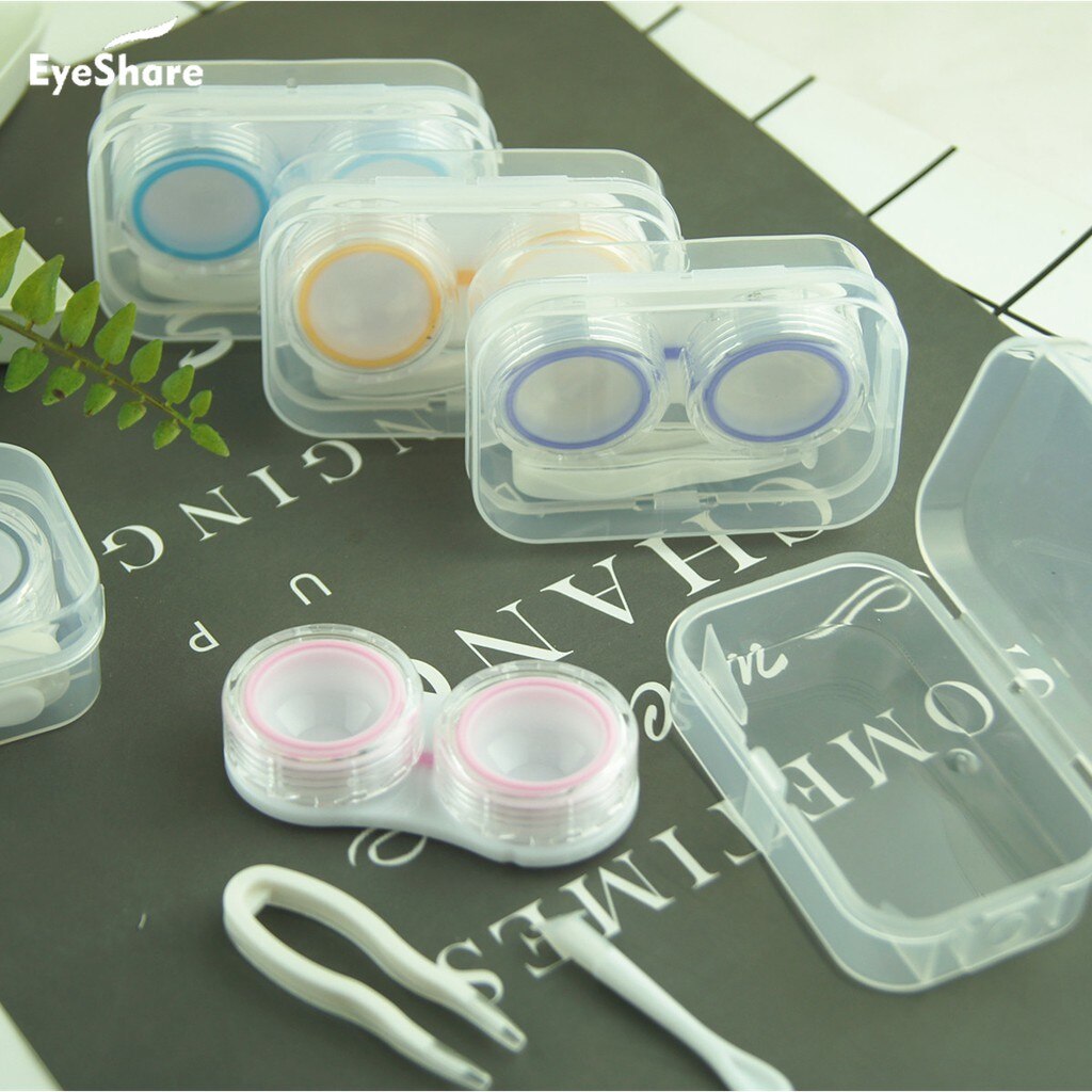 Candy Color Transparent Contact Lens Partner Case ... – Grandado