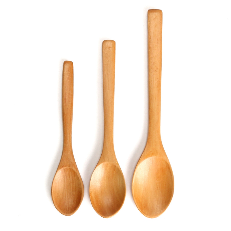 1Pcs Small Mini Wooden Spoons For Kids Honey Kitch... – Vicedeal