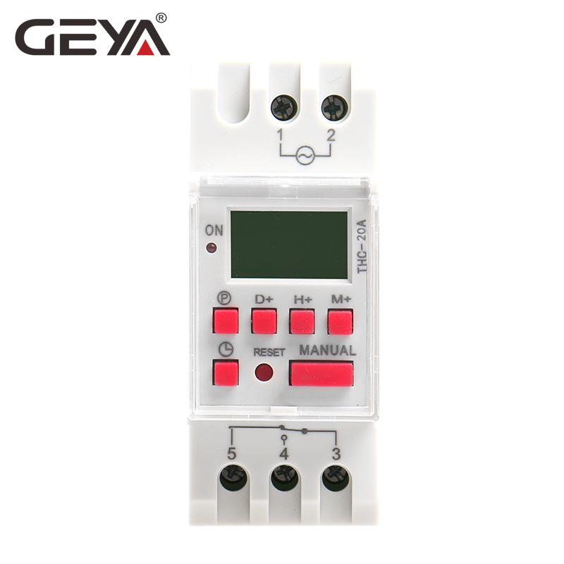Geya thc -20a programmerbar timer med batteri 7 da... – Vicedeal