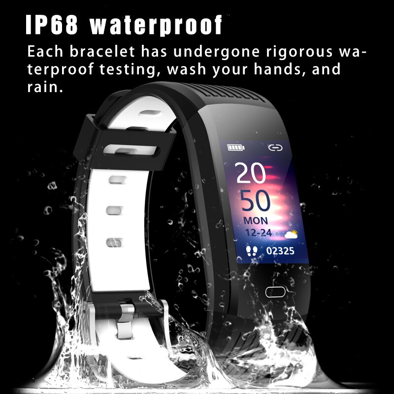 Luik Smart Armband Hartslag Bloeddruk Gezondheid W... – Vicedeal