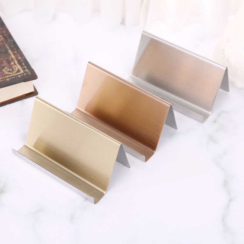 Stainless Steel Business Name Card Holder Display ... – Grandado