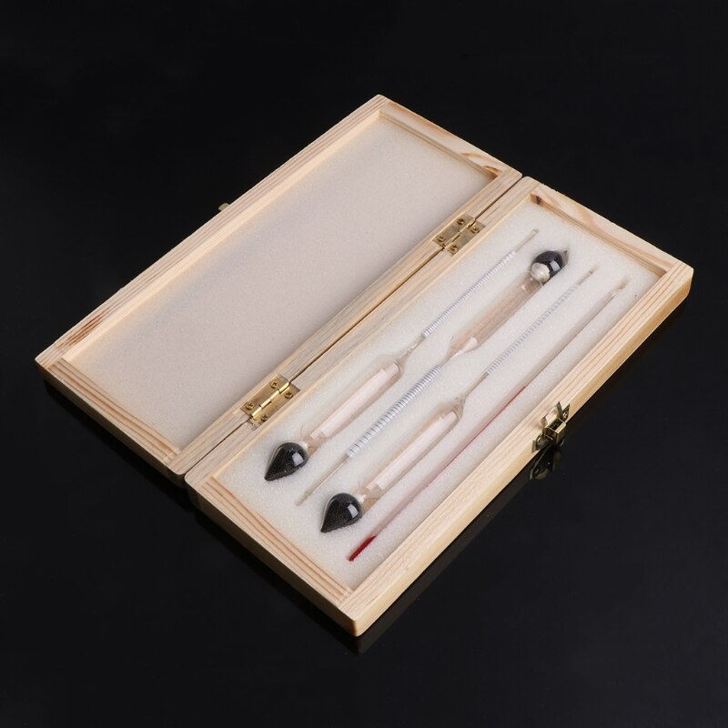 1Set Alcohol Meter Hydrometer Alcoholmeter Bar Set... – Vicedeal