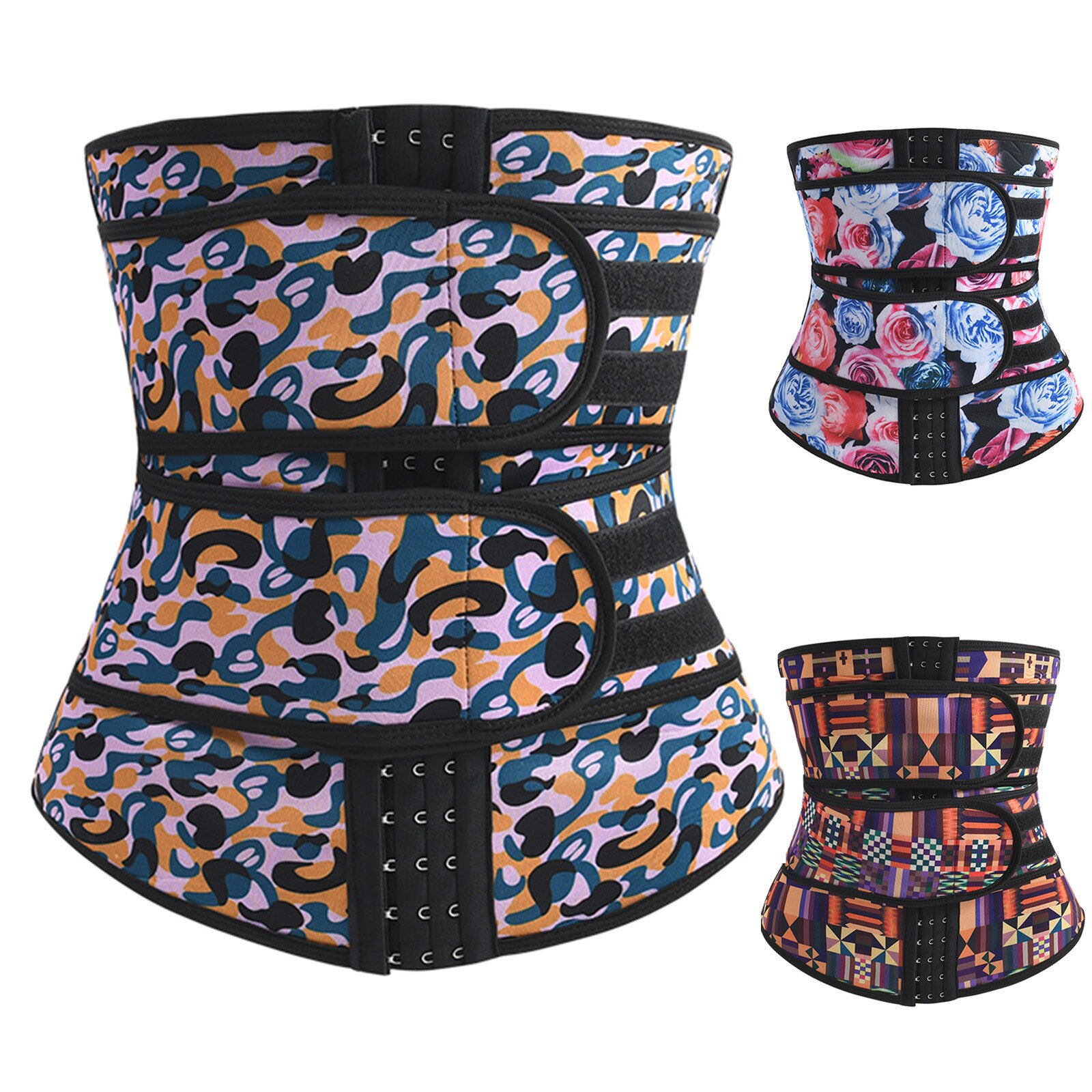 Corset Women's Vintage Floral Denim Corset Bustie ... – Grandado
