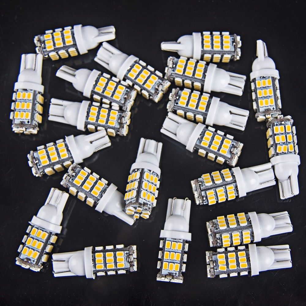 20x Pure White T10/921/194 RV Trailer 42-SMD 12V B... – Grandado
