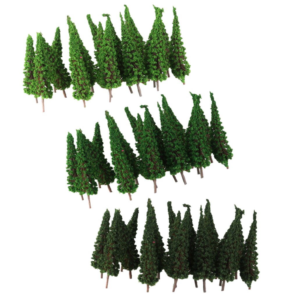 150 HO Scale Cedar Model Trees Train Railway Diora... – Vicedeal