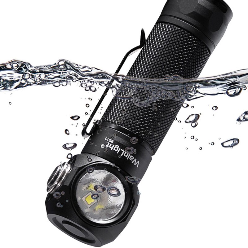 Magnet 90-grad wiederaufladbare EDC LED 21700 tasc... – Grandado