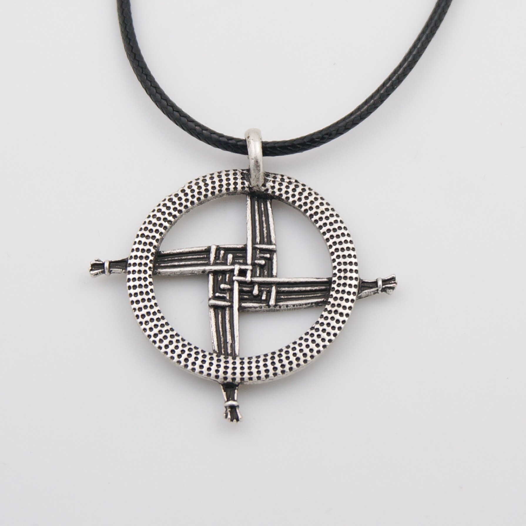 Irish Talisman Pendant Necklace Celtics Cross Brig... – Grandado