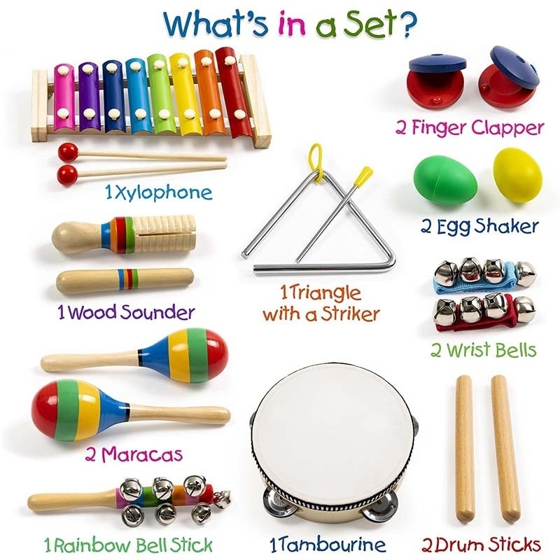 Musical Instruments Toddler Toys Preschool Music E... – Vicedeal