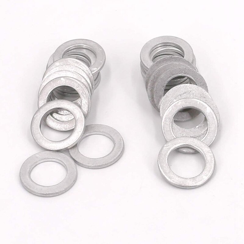 50 Pieces Engine Oil Crush Washers Drain Plug Gask... – Grandado