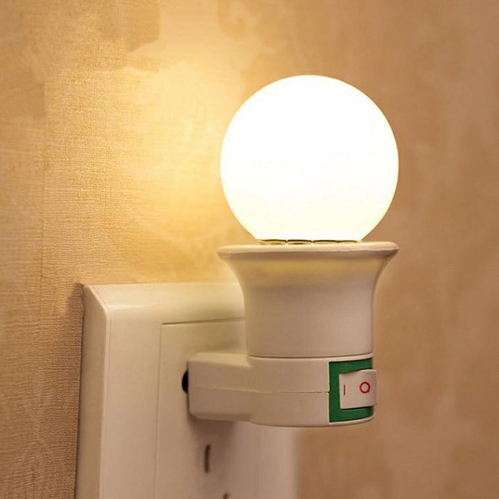 1PC Plug-in Screw Base E27 LED Light Socket To EU/... – Grandado