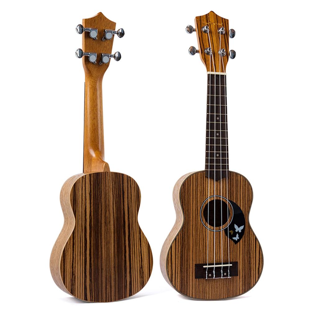 21 Inch 4 Strings Laminated Wood Ukulele Small Gui... – Grandado