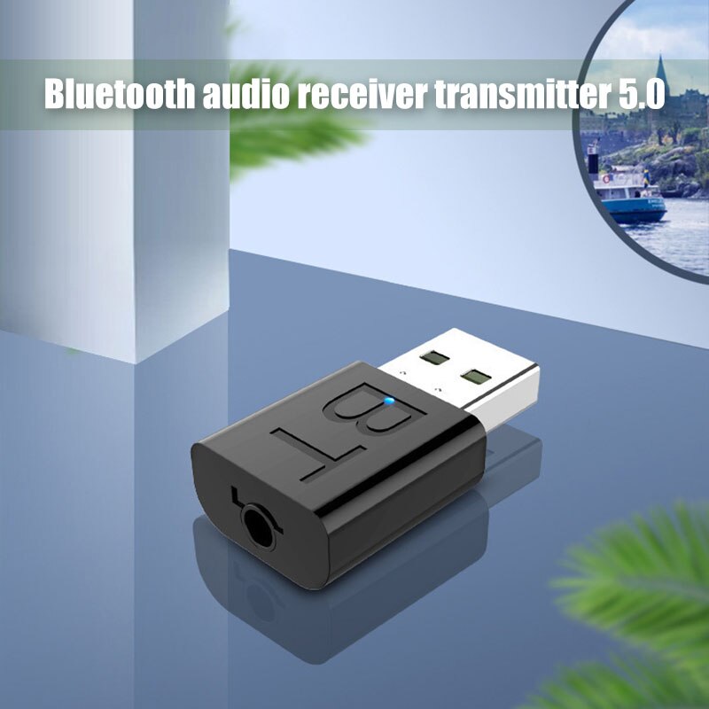 2 in 1 Bluetooth 5.0 Audio Receiver Transmitter Mi... – Grandado