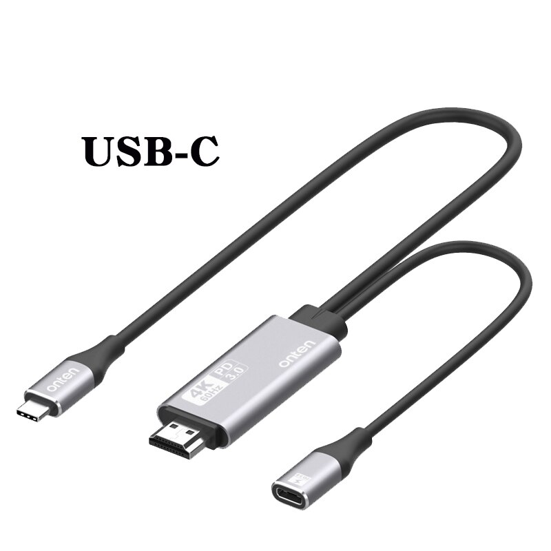 USB-C to HDMI cable Type C Screen Sharing 4K HD 60... – Vicedeal