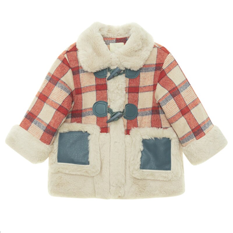 Warm Winter Child Wool Blends Jackets Outerwear & ... – Vicedeal