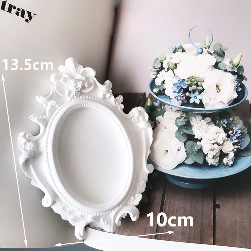 Silicone mold for gypsum European large frame Two ... – Vicedeal