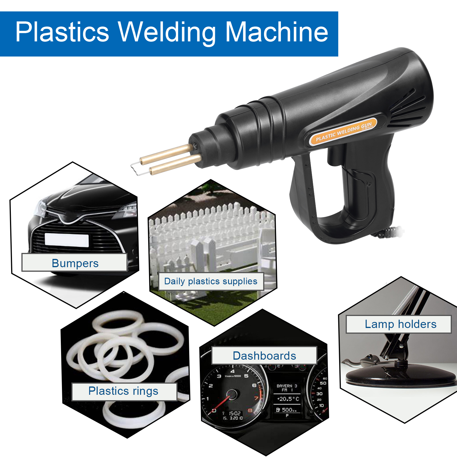 Portable 70W Plastics Welding Machine Panel Crack ... – Grandado