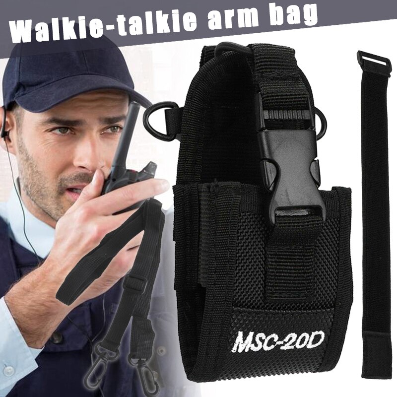 Radio Pouch Bag Case Arm Pack Portable Adjustable ... – Vicedeal