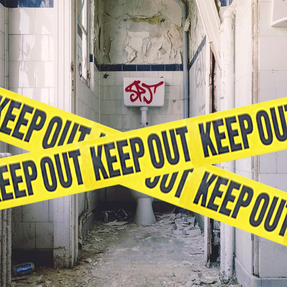 1 Roll DIY Landmarks Stickers Warning Tape Danger ... – Grandado