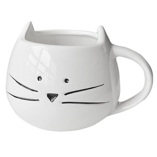 Ceramic Cute Cat Mugs Lovers Coffee Mug Tea Milk C... – Grandado
