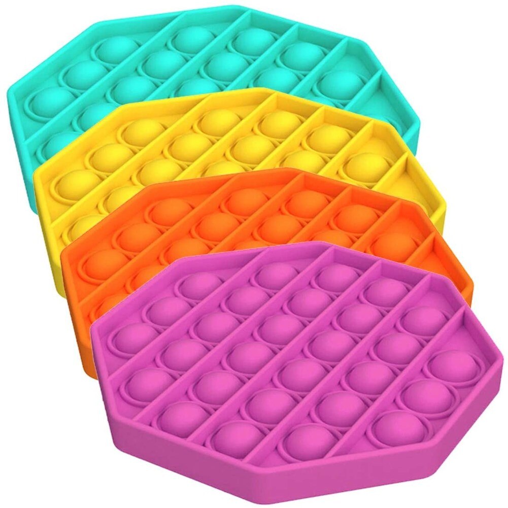 4pcs Push Pops Bubble Sensory Toy Autism Needs Squ... – Vicedeal