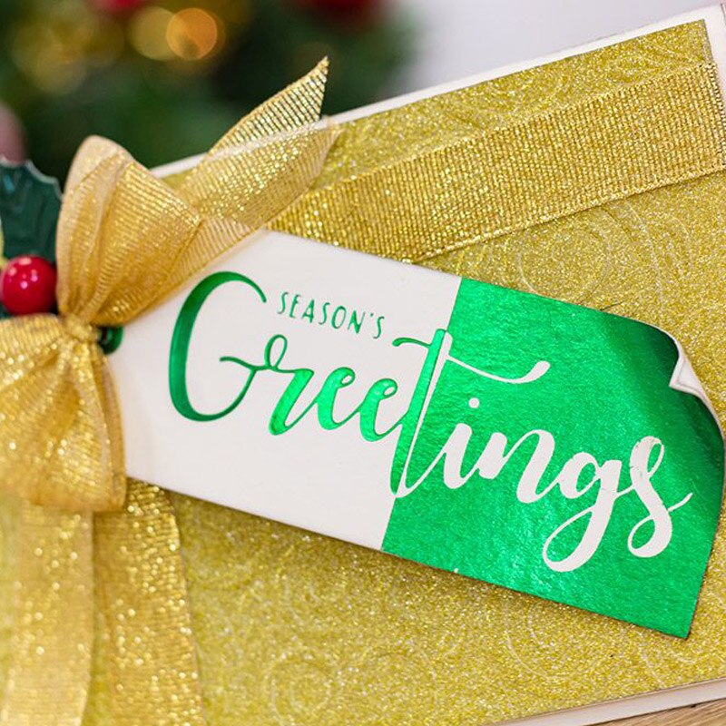 Foil Plates Words Jingle Merry Christmas Season Gr... – Grandado