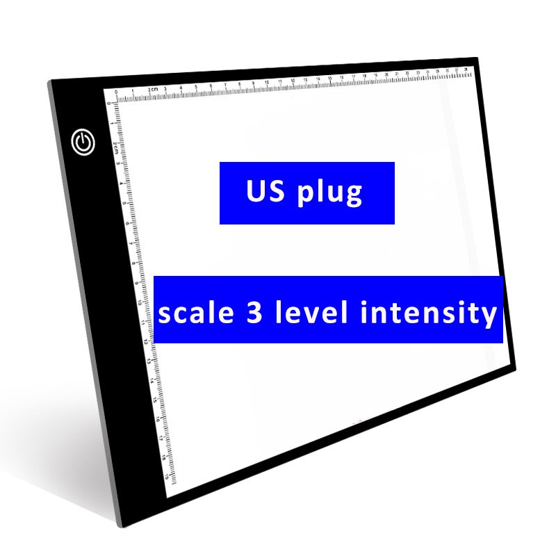 A4 Schaal LED Schrijven Schilderen Licht Kopie Pad... – Vicedeal