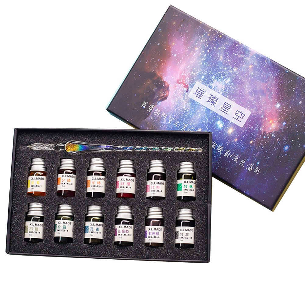 Painting Crystal Glass Signatures Dip Pen Set With... – Vicedeal