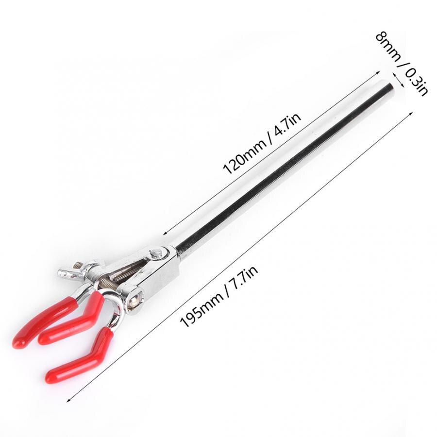 Zinklegering Drie-Jaw Lab Fles Klem Clip Laborator... – Vicedeal