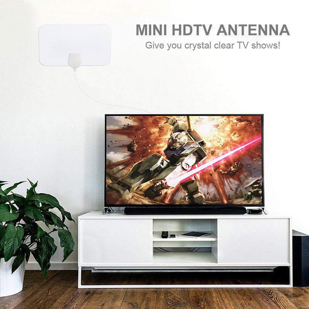 50 Mile Range 1080P Mini Antenna Indoor HD Digital... – Grandado