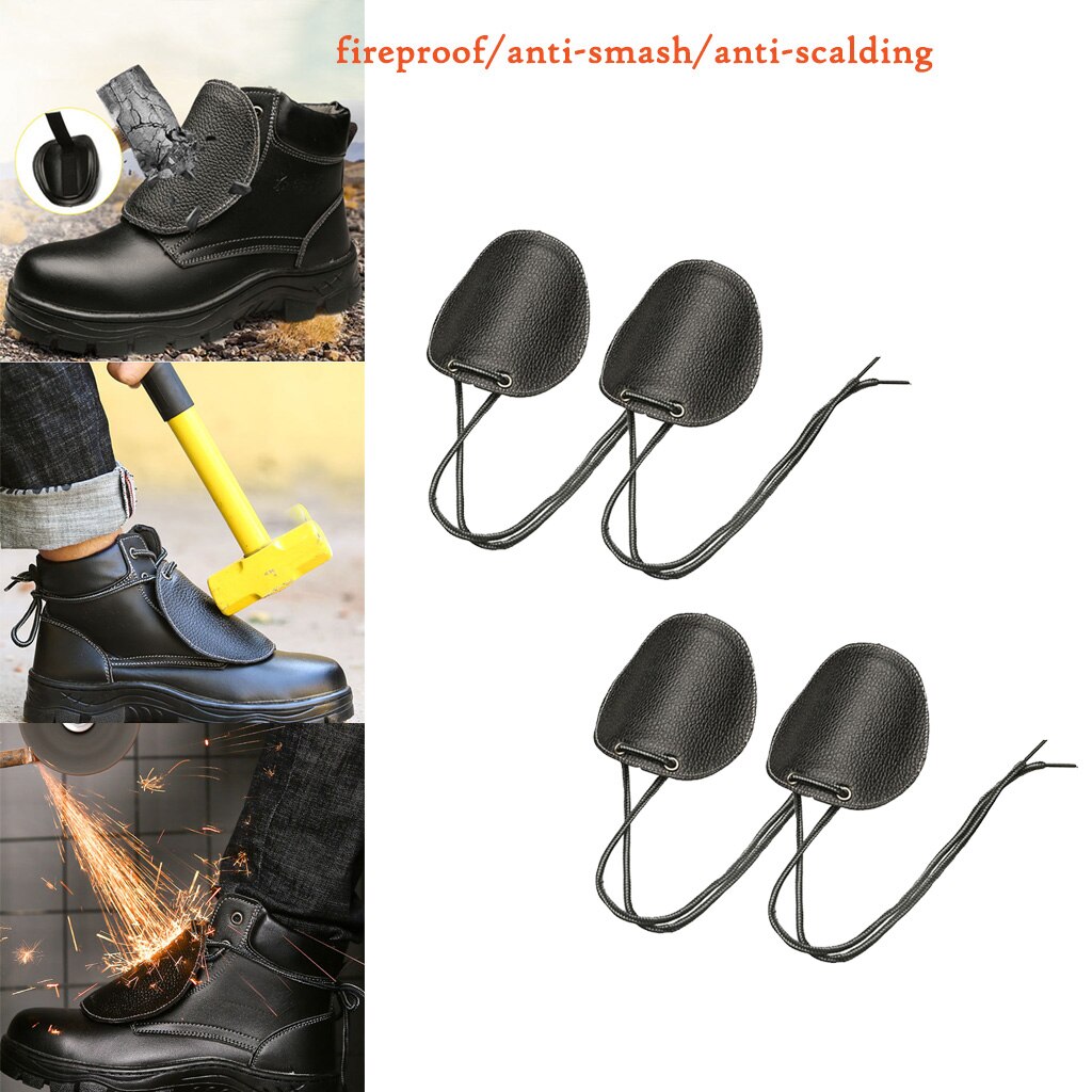 4x Work Shoes Steel Cap Foot Protection Toe Protec... – Grandado