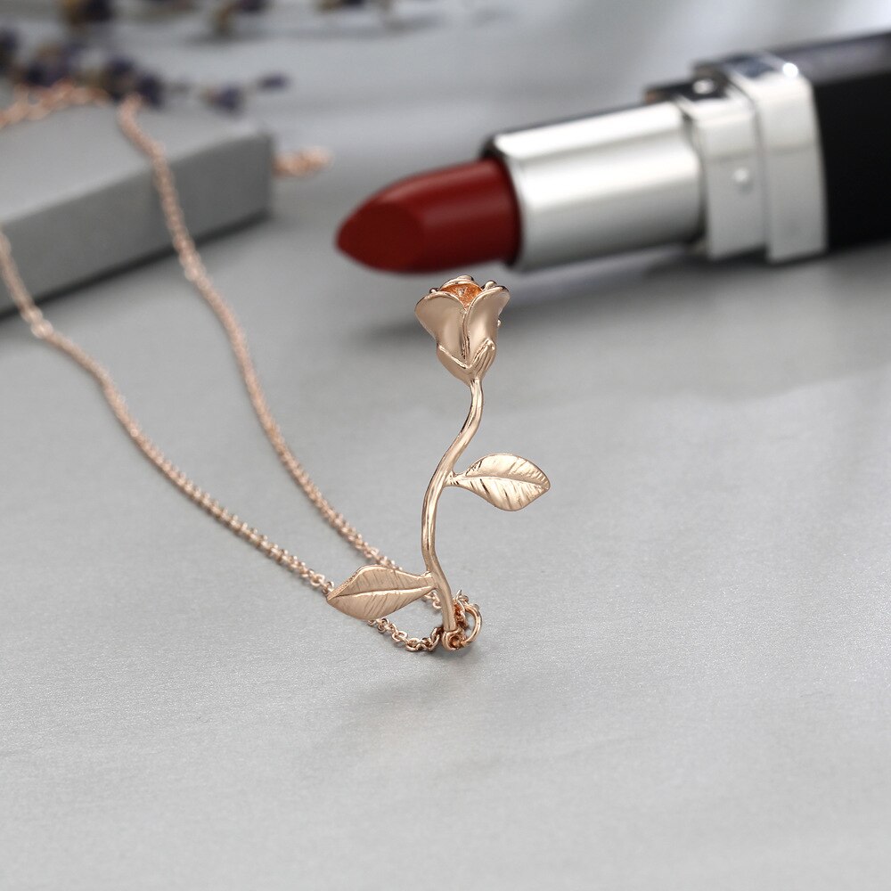 Ins Style Product 304 Titanium Steel Rose Pendant ... – Grandado