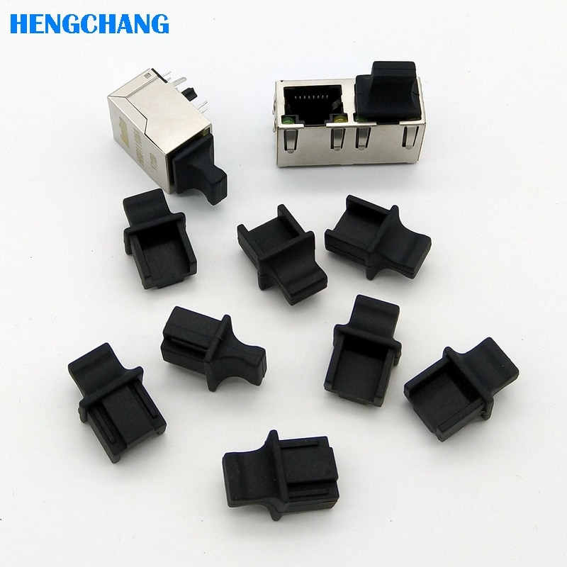 10pcs RJ45 protective rubber cover Network connect... – Grandado