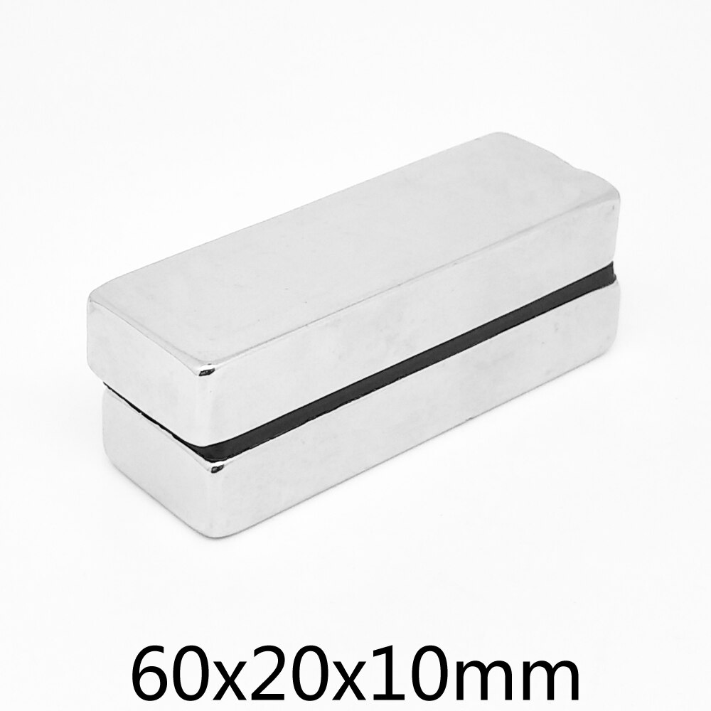 1/2/3/5PCS 60x20x10 Strong Powerful Magnets N35 St... – Grandado