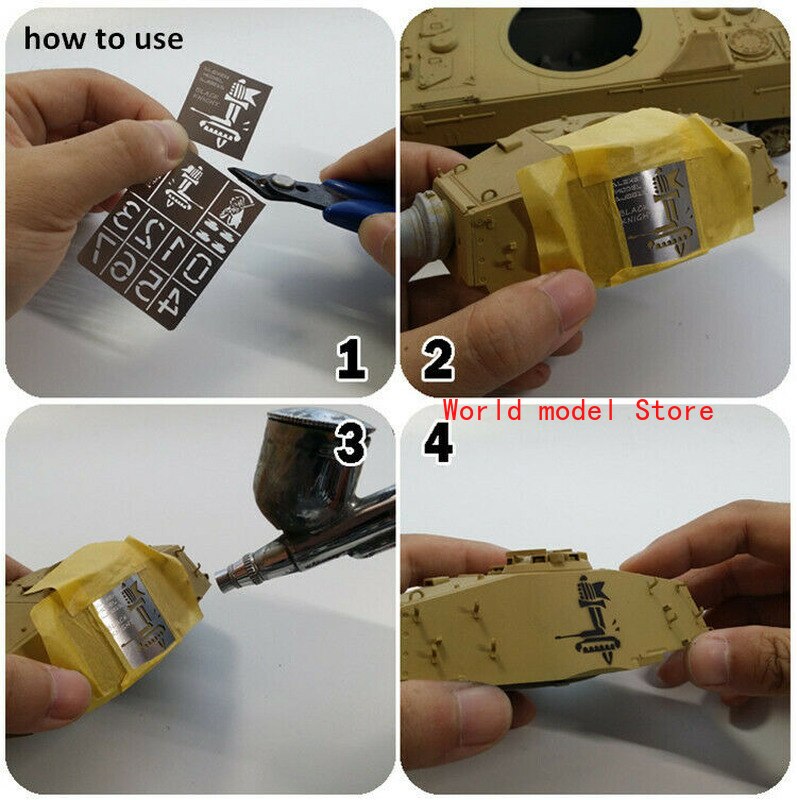 1/35 Apparatuur Nummer Sjabloneren Template Algeme... – Grandado