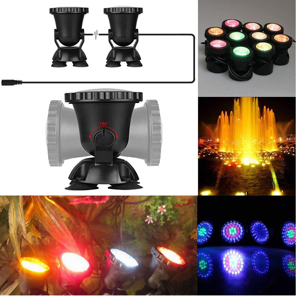 Led Onderwater Spot Verlichting Rgb Afstandsbedien... – Vicedeal