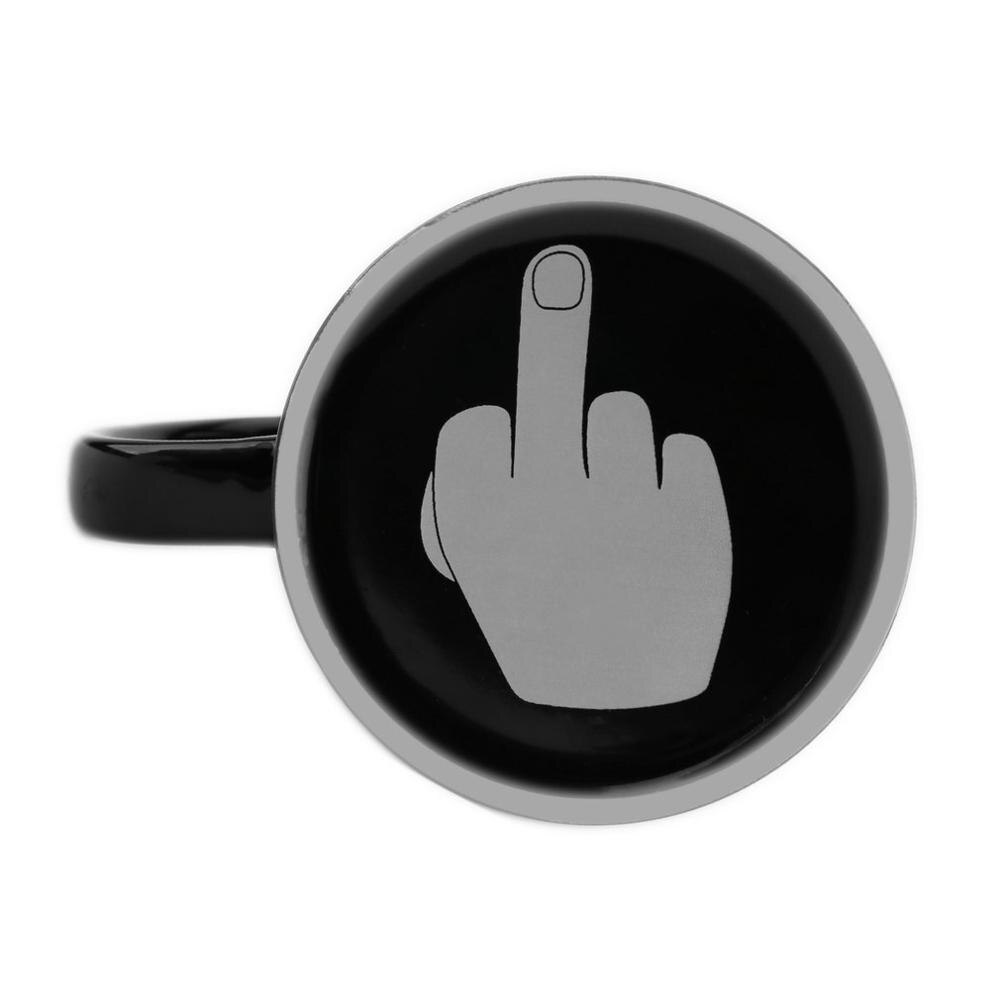 Personality Have A Nice Day Mug Middle Finger Patt... – Grandado