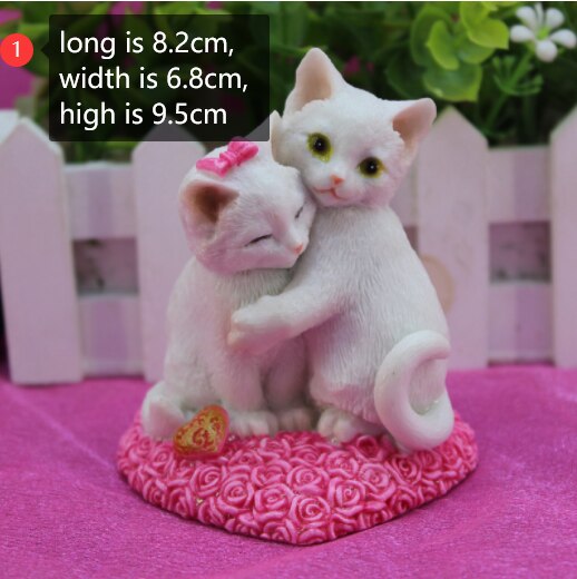 Car Accessories Cute Simulation Cat Model Crafts I... – Vicedeal