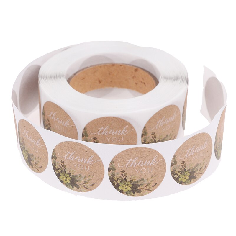 500PCS/Roll Round THANK YOU Stickers Seal Labels s... – Grandado