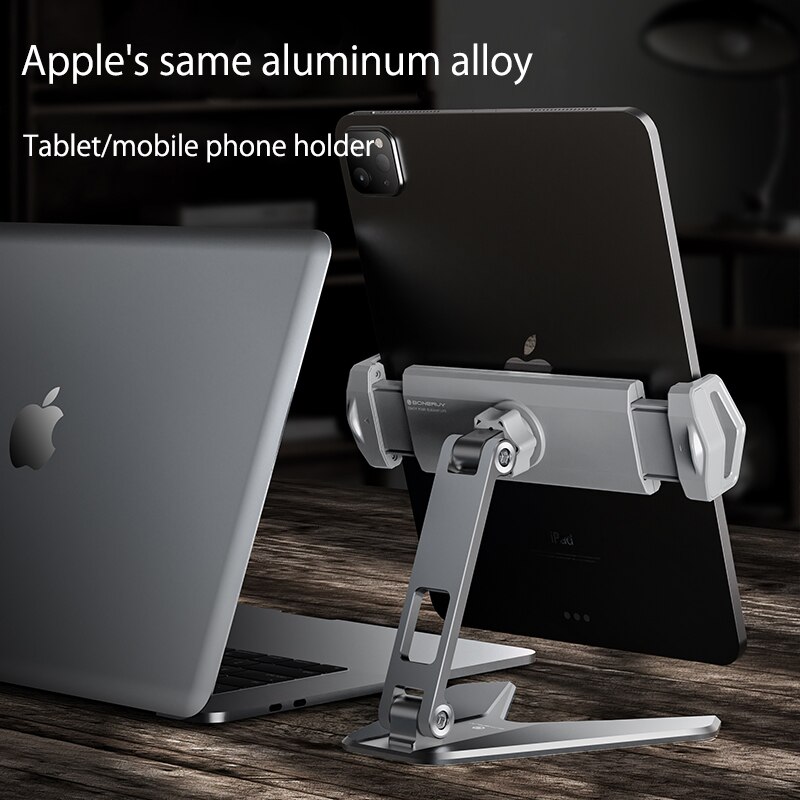 Metal Desktop Tablet Holder Table Cell Foldable Ex... – Grandado