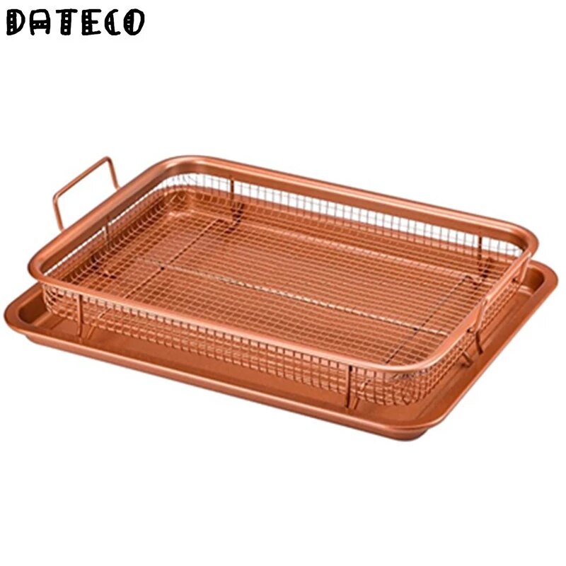 Copper Baking Tray Oil Frying Baking Pan BarBecue ... – Grandado