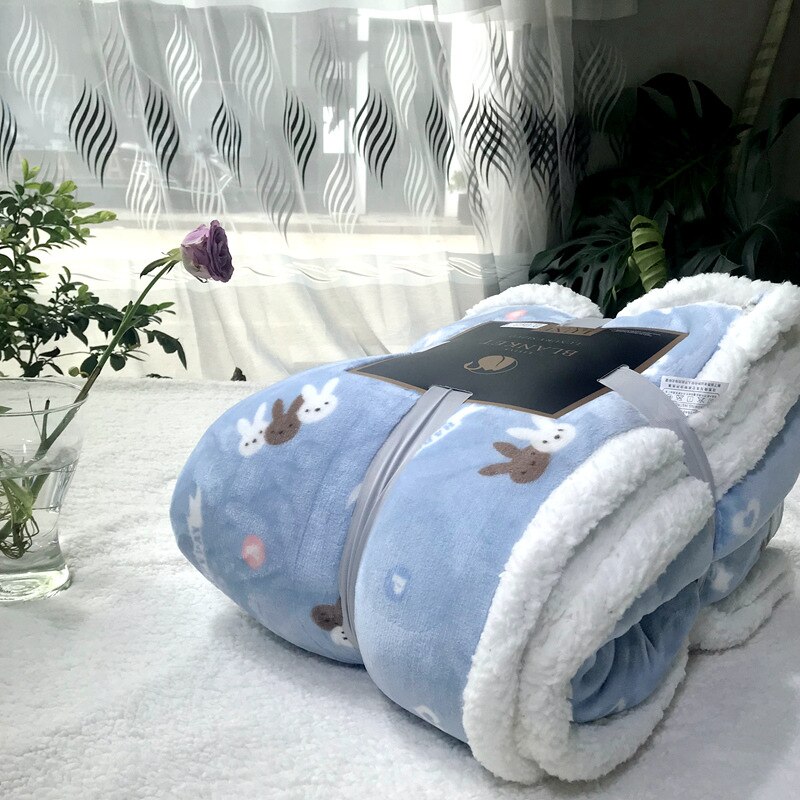 Couverture chaude épaisse pour la maison, 100x déc... – Grandado