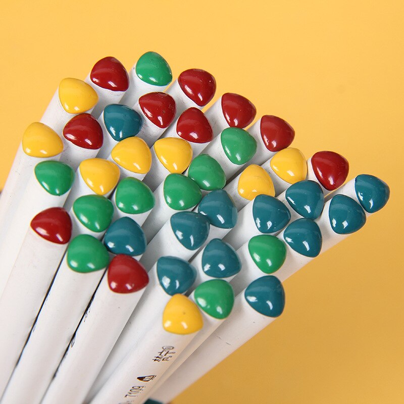 12pcs Colorful wood Pencils Correction Grip Pencil... – Vicedeal