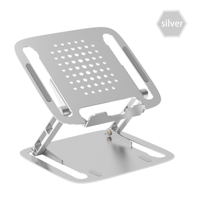 Laptop Stand Silver Aluminum Office Laptop Lift St... – Grandado