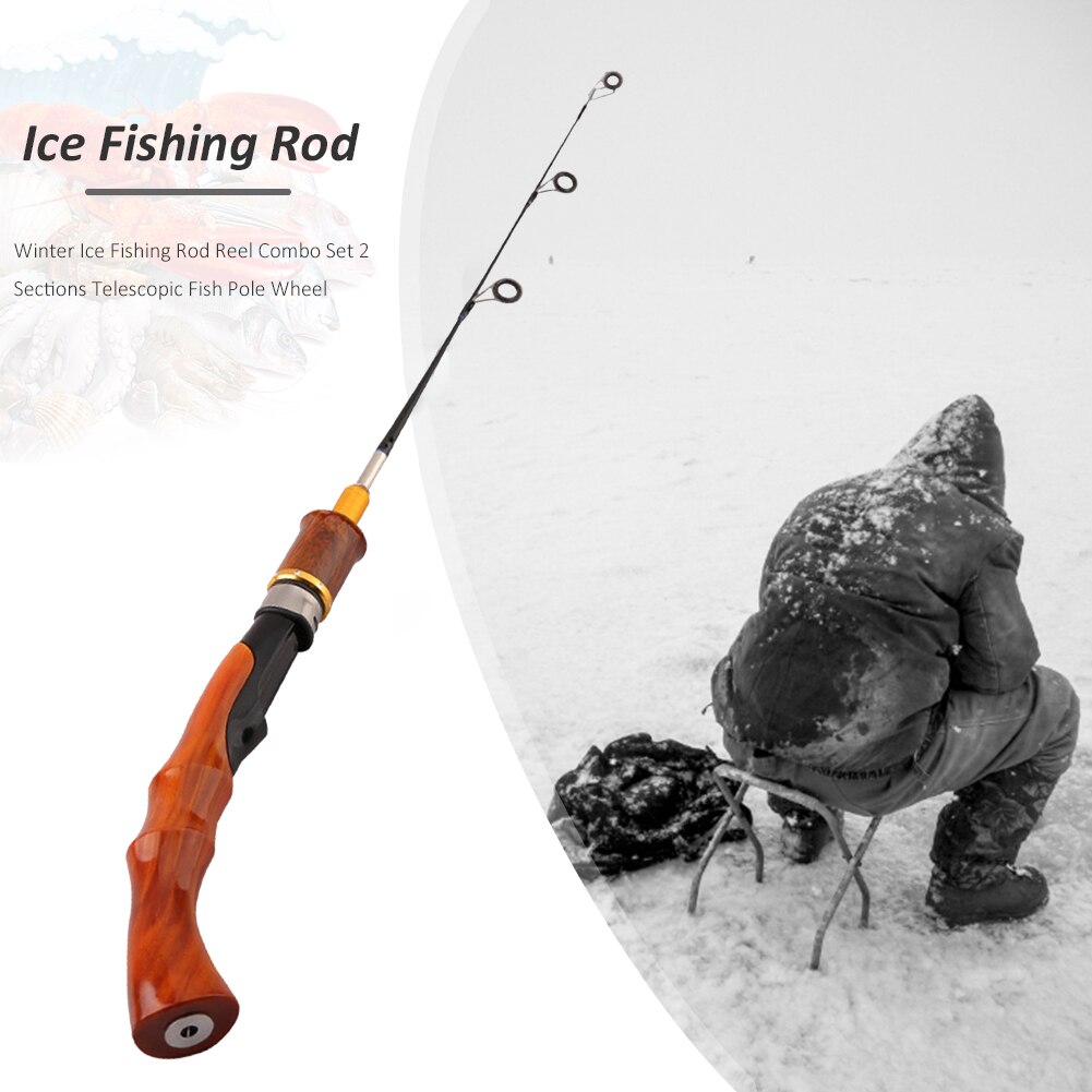 Winter Ice Fishing Rod Portable Winter Fishing Rod... – Grandado